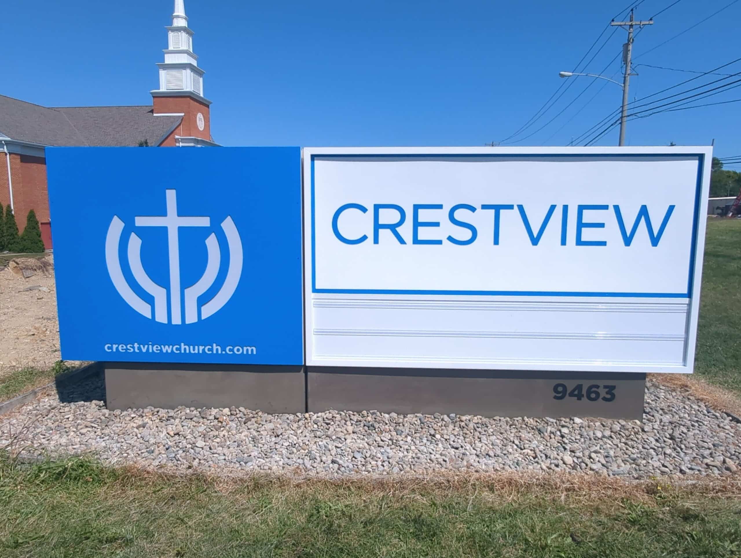 Transforming Crestview Presbyterian Church’s Sign: A Modern Revival ...
