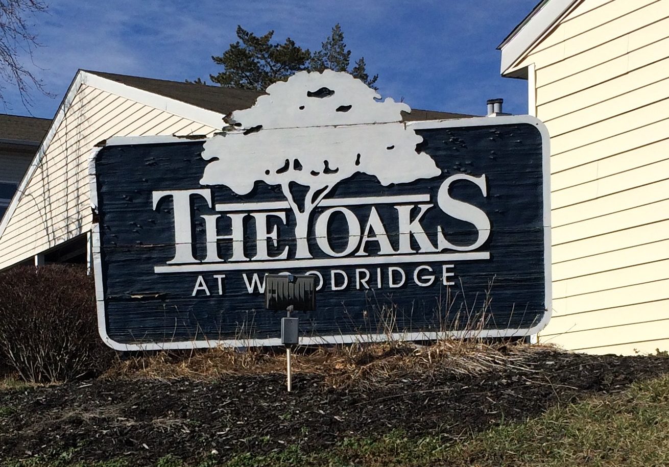Sand Blasted Commercial Sign - The Oaks at Woodridge - Cincinnati ...